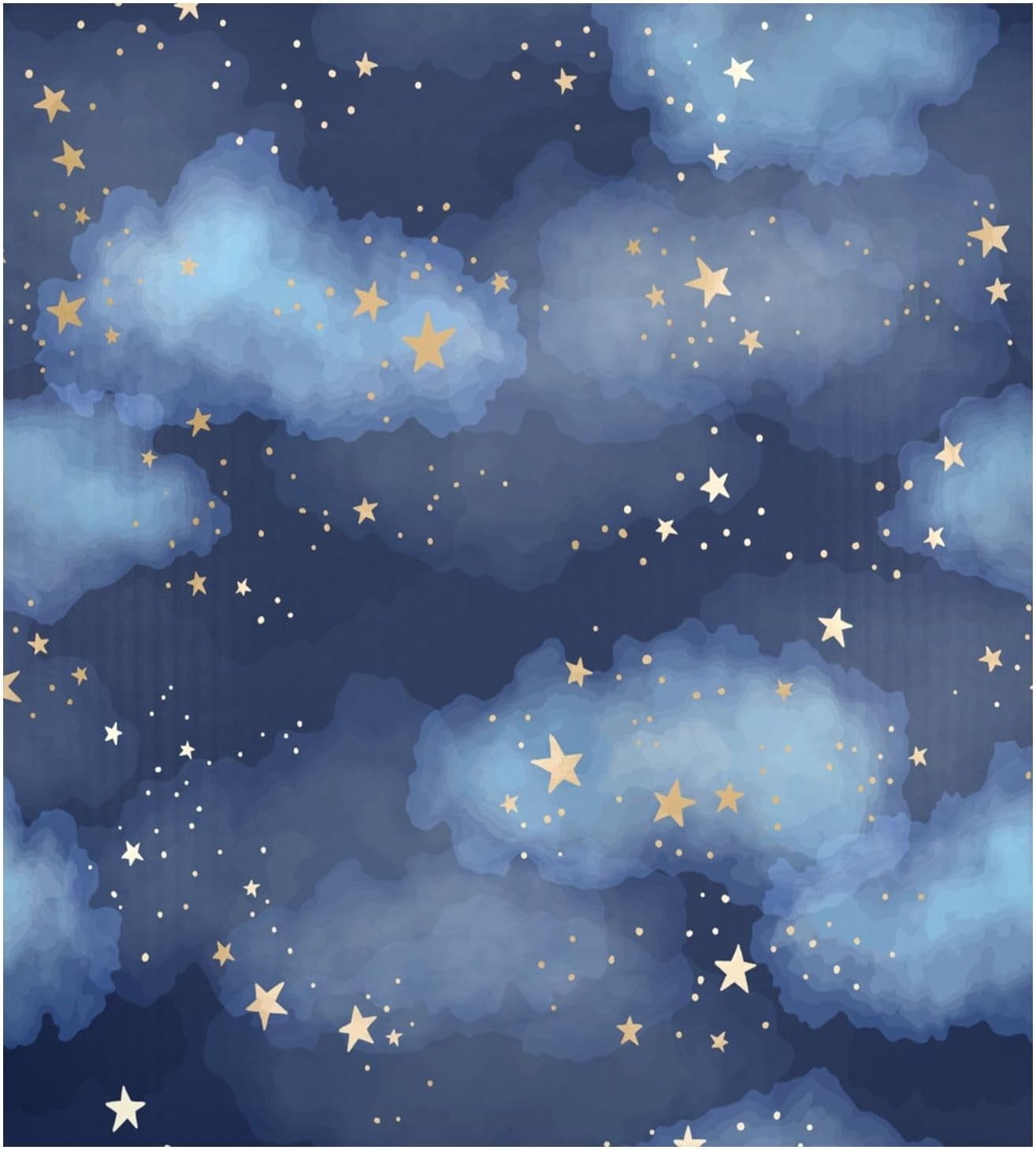 Cloudy Night Stars Starry Sky Dishwasher Magnet Covers for The Front ...