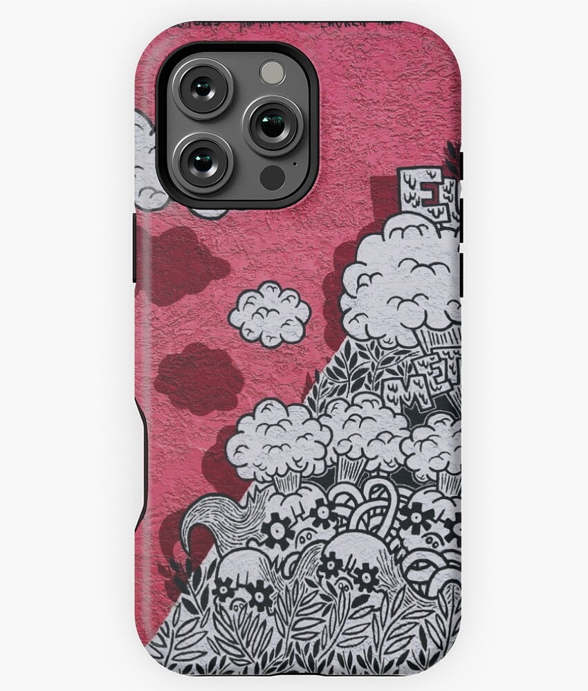 Cloudy Sky Weather Design Phone Case for iPhone 16 15 14 13 12 11 Pro ...