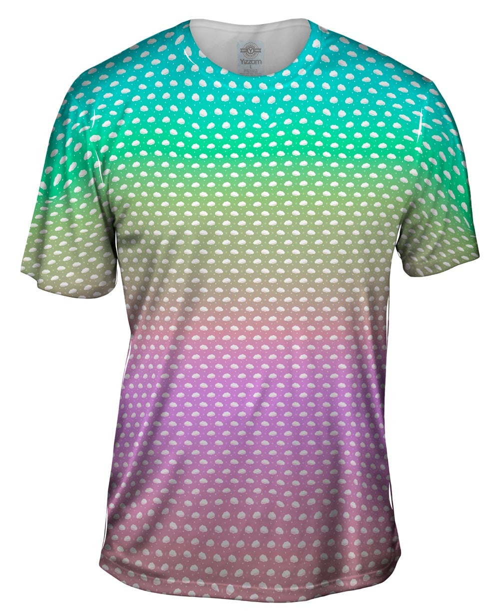 Cloudy With A Chance Of Color Mens T-Shirt All Over Print - Walmart.com