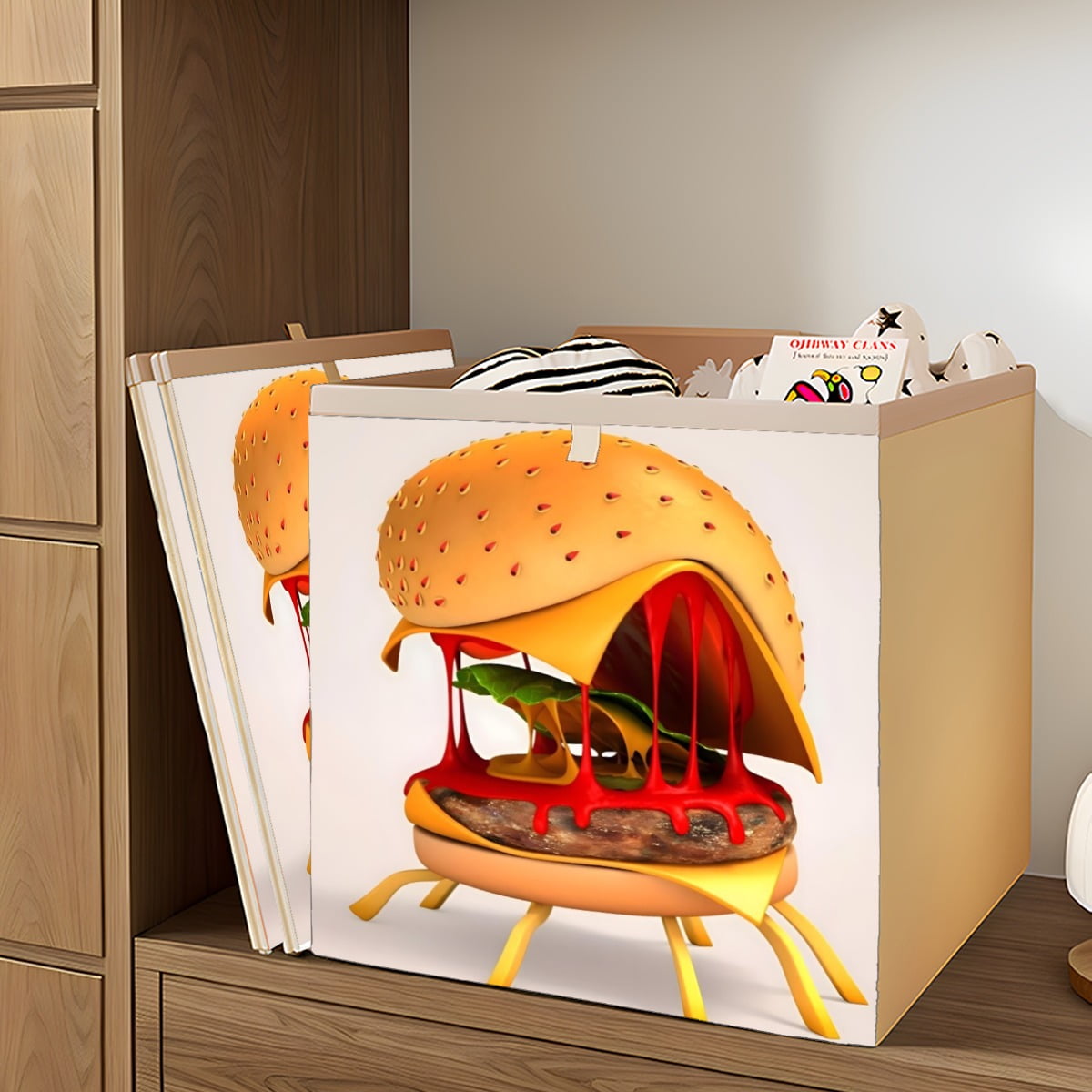 Cloudy With A Chance Of MeatballShounahe 13×13×13 Inch Portable Product ...