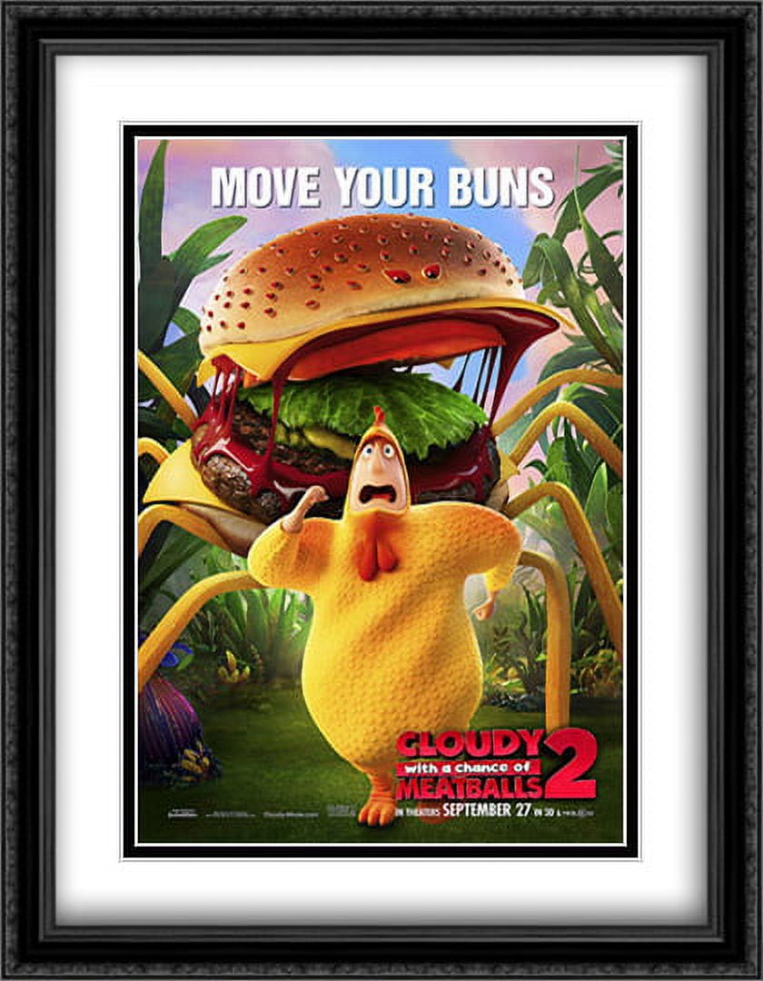 Cloudy With A Chance Of Meatballs 2 Movie Poster