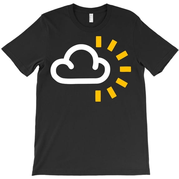 Cloudy With Sun Weather Symbol Themed Funny and Cute Themed Gift for a ...