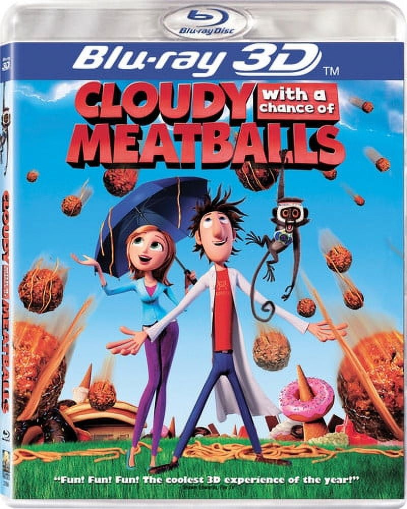 Cloudy With a Chance of Meatballs (Blu-ray) - Walmart.com
