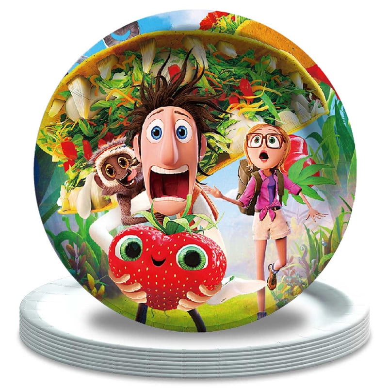 Cloudy with a Chance of Meatballs Birthday Decorations Plates Party ...
