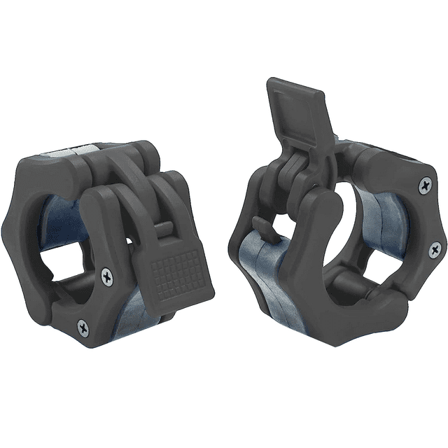 Clout Fitness Olympic Barbell Clamps Hex - Walmart.com