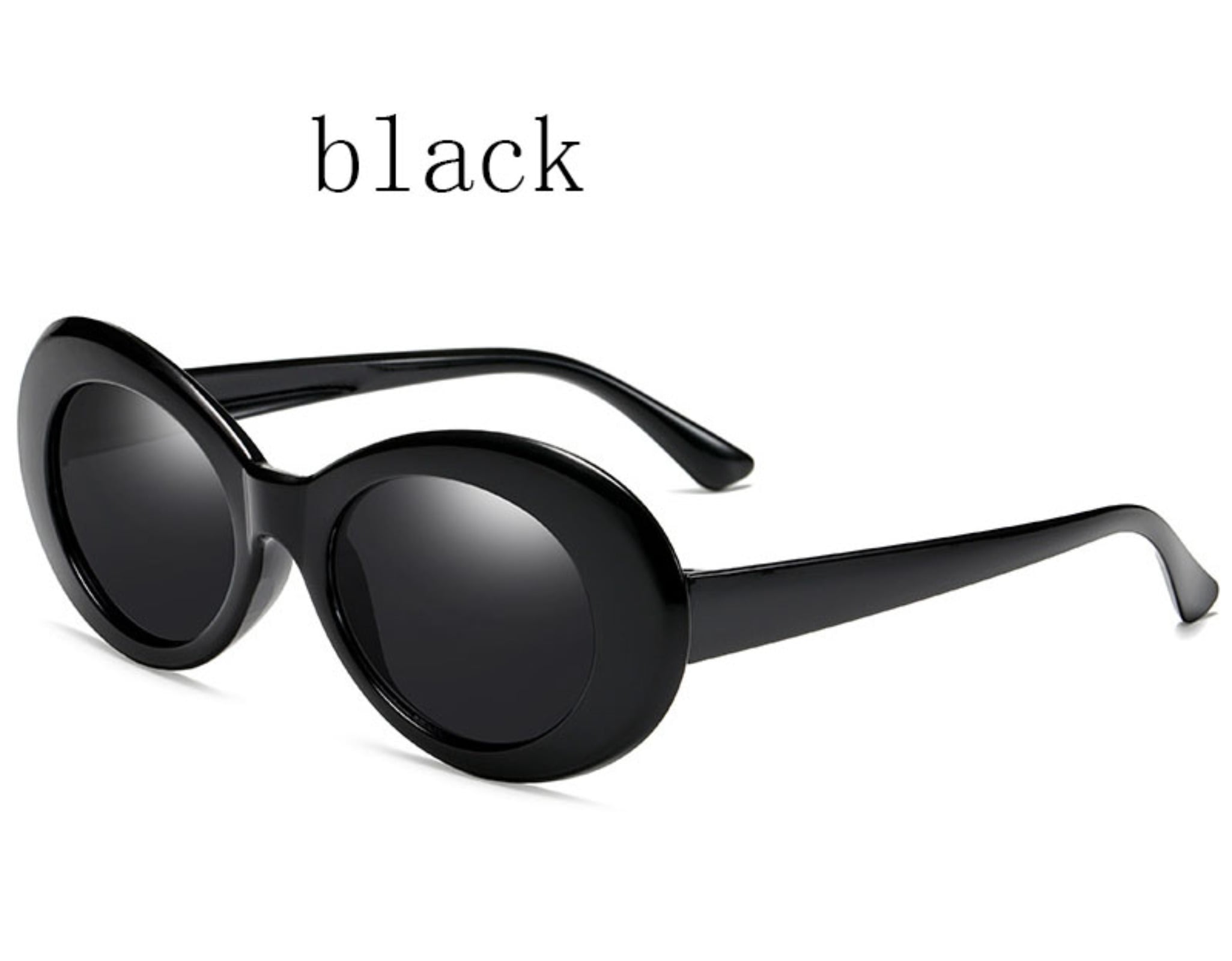 Clout Goggles Kurt Cobain Sunglasses Men Women Vintage Oval Sun Glasses ...