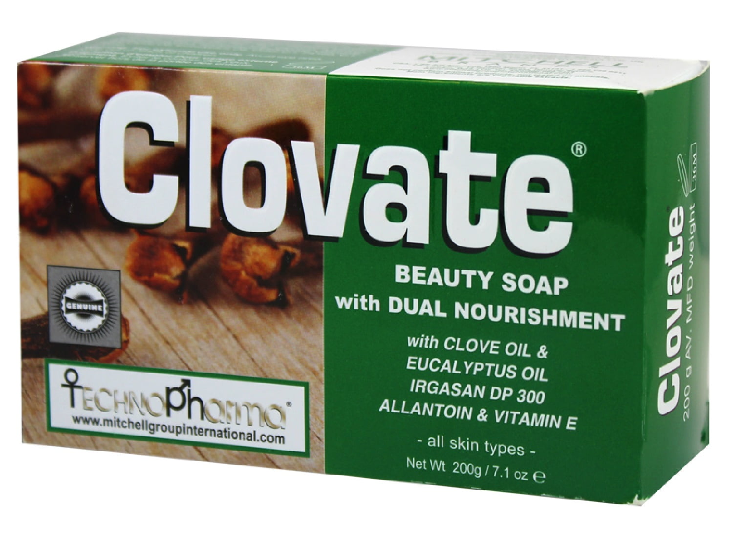 Clovate Exfoliating Beauty Bath Soaps 200g for Women - All Skin Types ...