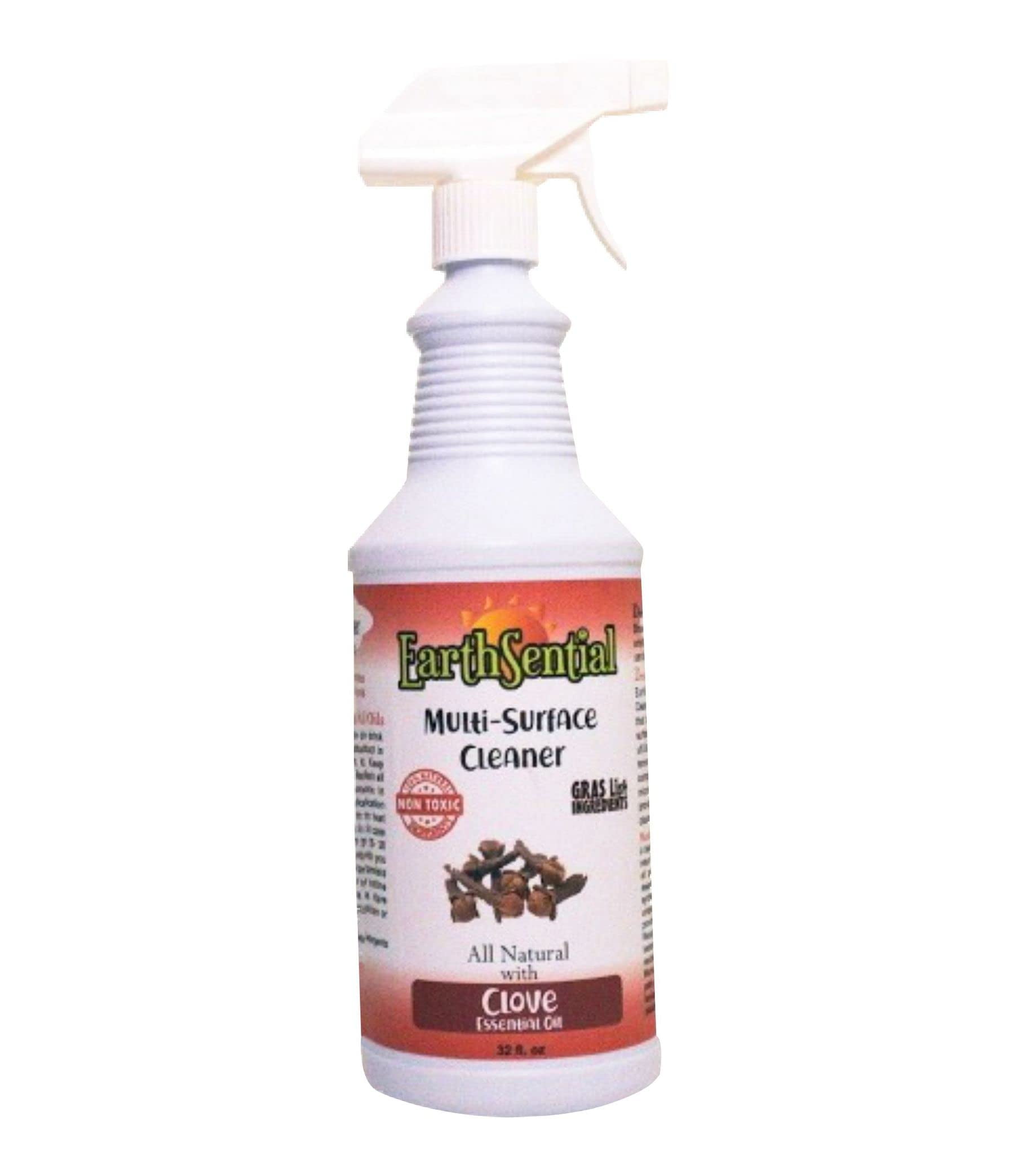 Clove Oil Multi-Surface Cleaner 32oz Spray All Natural by EarthSential ...