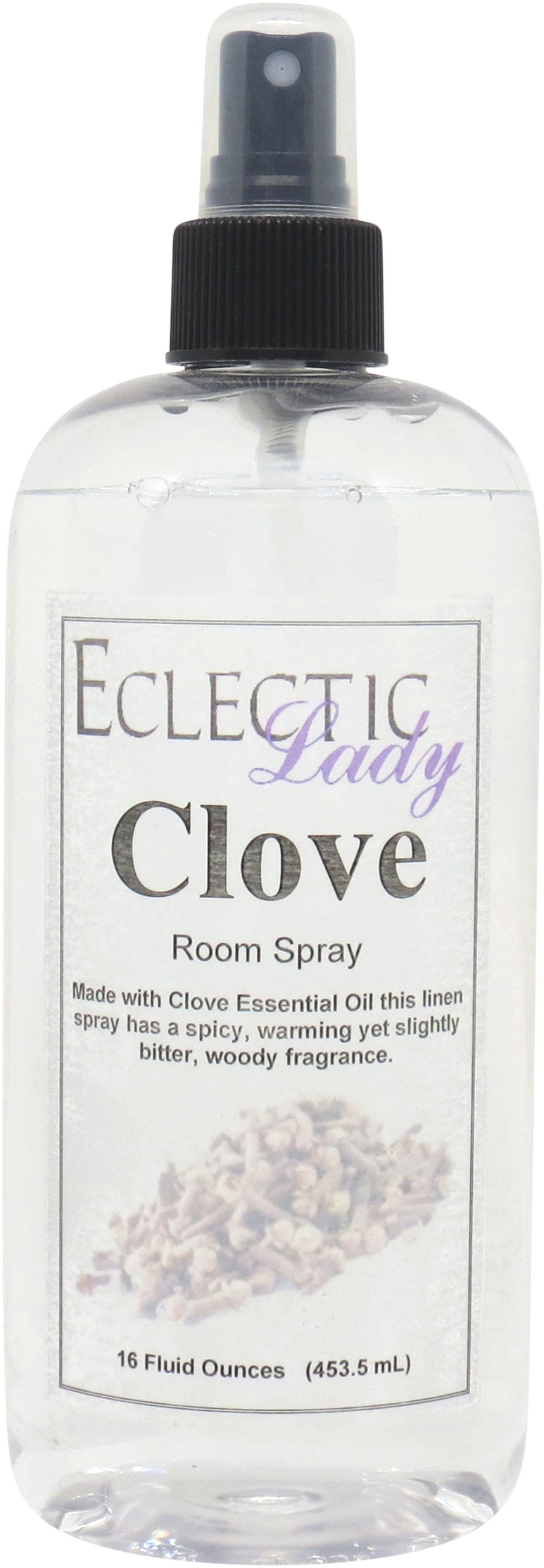 Clove Room Spray by Eclectic Lady, 16 Ounces, Fragrant Aromatic Room ...