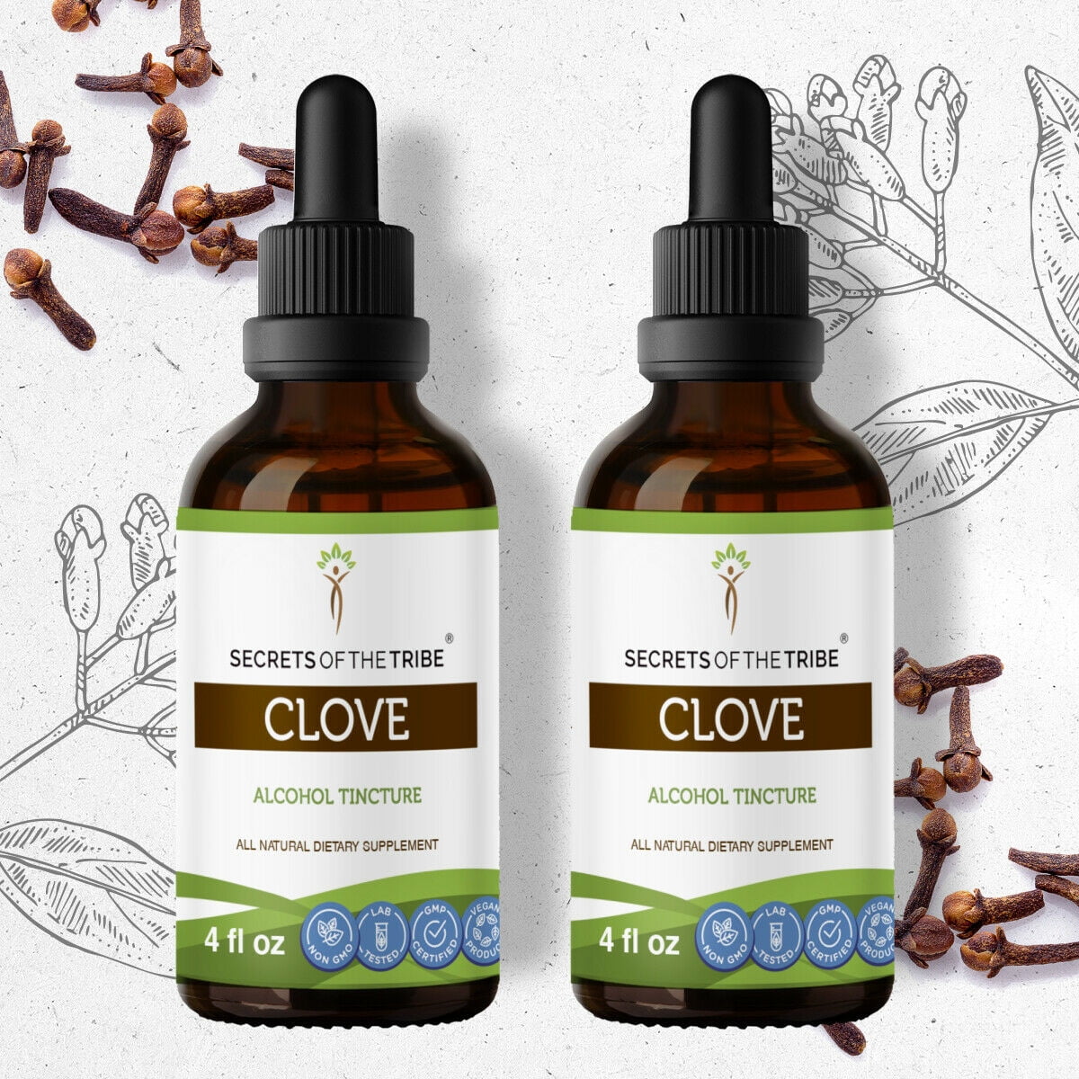 Clove Tincture Alcohol Extract, Organic Clove Ding xiang, Syzygium ...