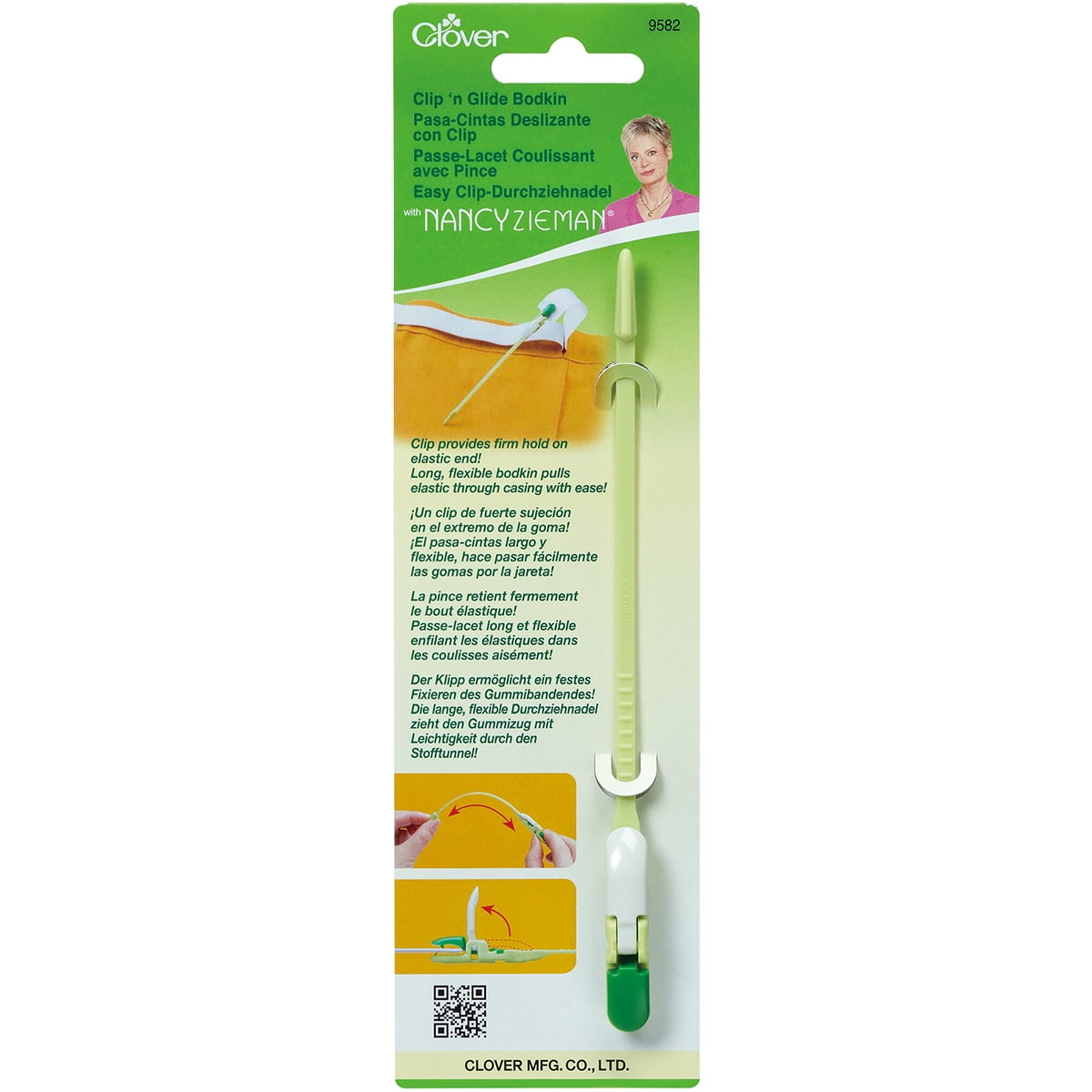 Clover Clip'n Glide Bodkin By Nancy Zieman- - Walmart.com