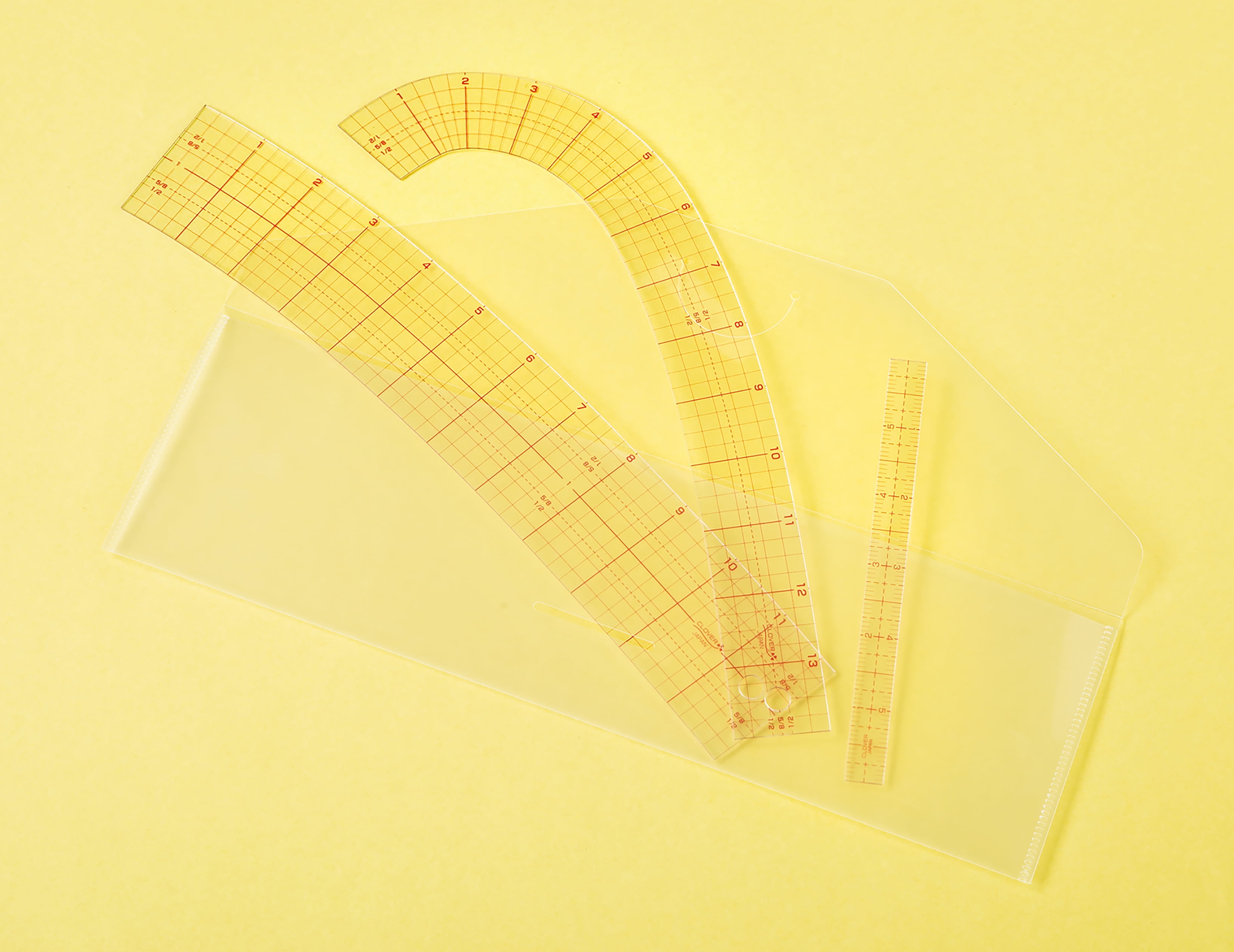 Clover Curve Ruler 3/Pkg- - Walmart.com