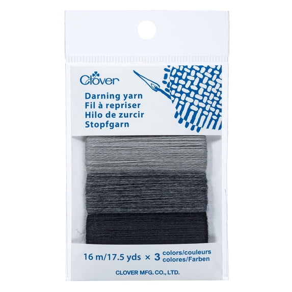 Clover Darning Yarn-Gray - Walmart.com