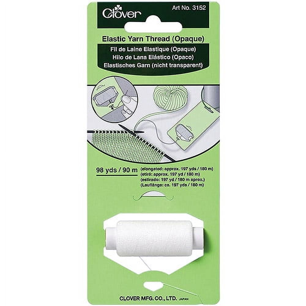 Clover Elastic Yarn Thread, Opaque - Walmart.com