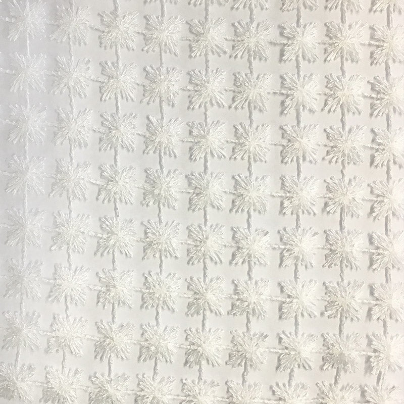 Clover Fabric | Floral Metallic Sheer | Drapery & Curtain Fabric ...
