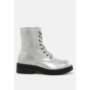 SAM EDELMAN Womens Ivory Lace Water Resistant Lug Sole Lue Round Toe ...