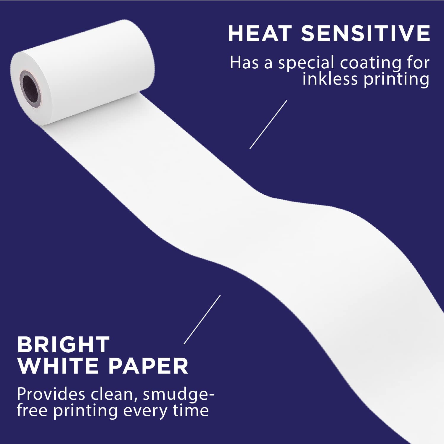 Clover Flex Thermal Paper Rolls by Paper Planet, POS Receipt Paper for ...