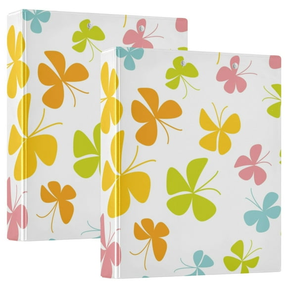 Floral Ring Binder