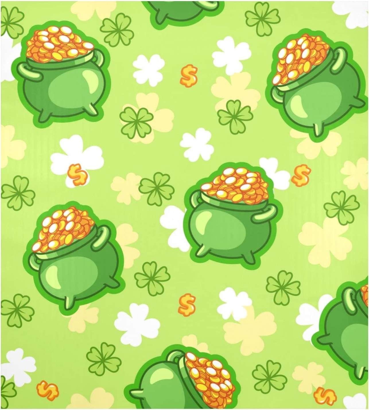 Clover and Gold Coins Dishwasher Magnet Cover Front Door Decorative ...