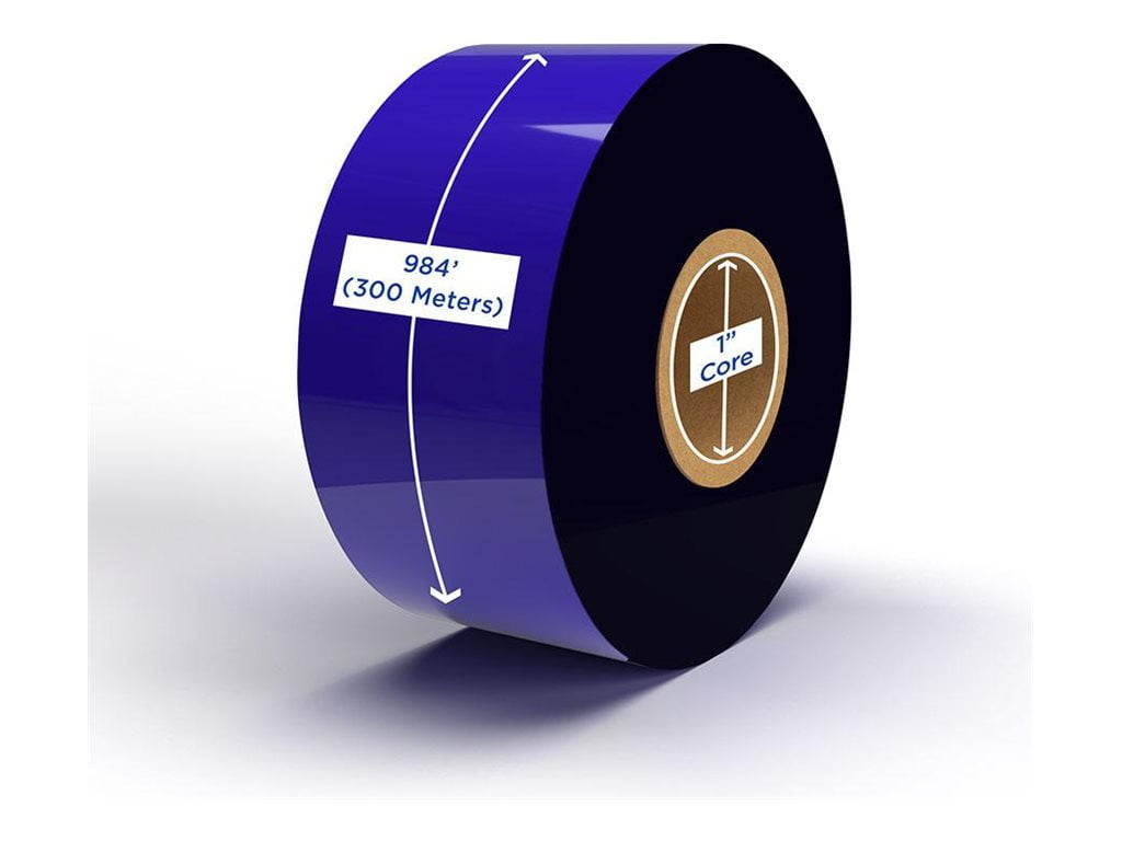 Clover Imaging Non-OEM New Enhanced Resin Ribbon 60mm x 300M (6 Ribbons ...