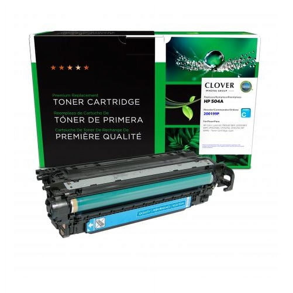Remanufactured Clover Imaging Cyan Toner Cartridge for CE251A ( 504A ...