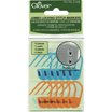 CLOVER Locking Stitch Markers for Knitting and Crocheting, Multicolor ...