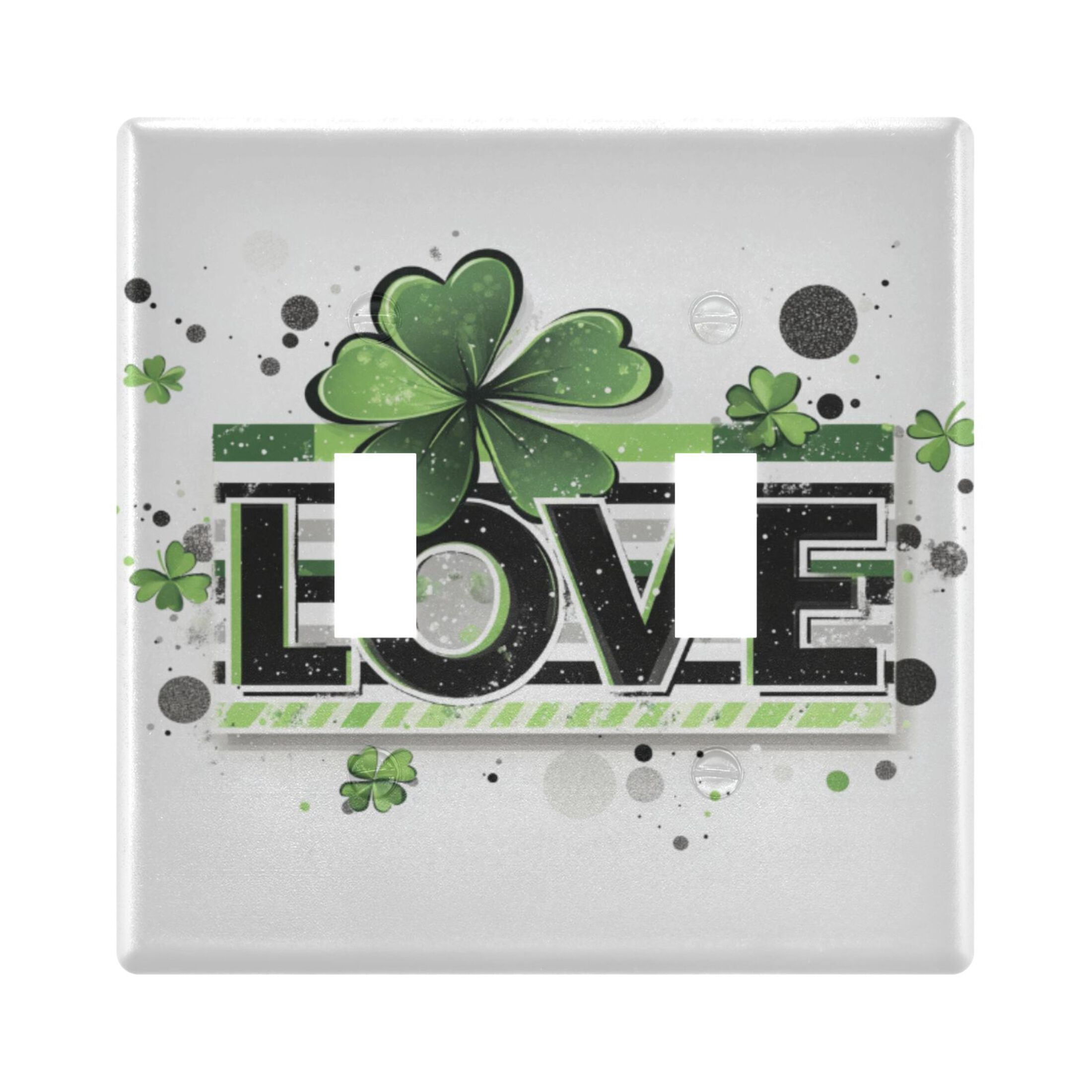 Clover Love St Patricks Day Light Switch Cover Electrical Outlet Cover ...