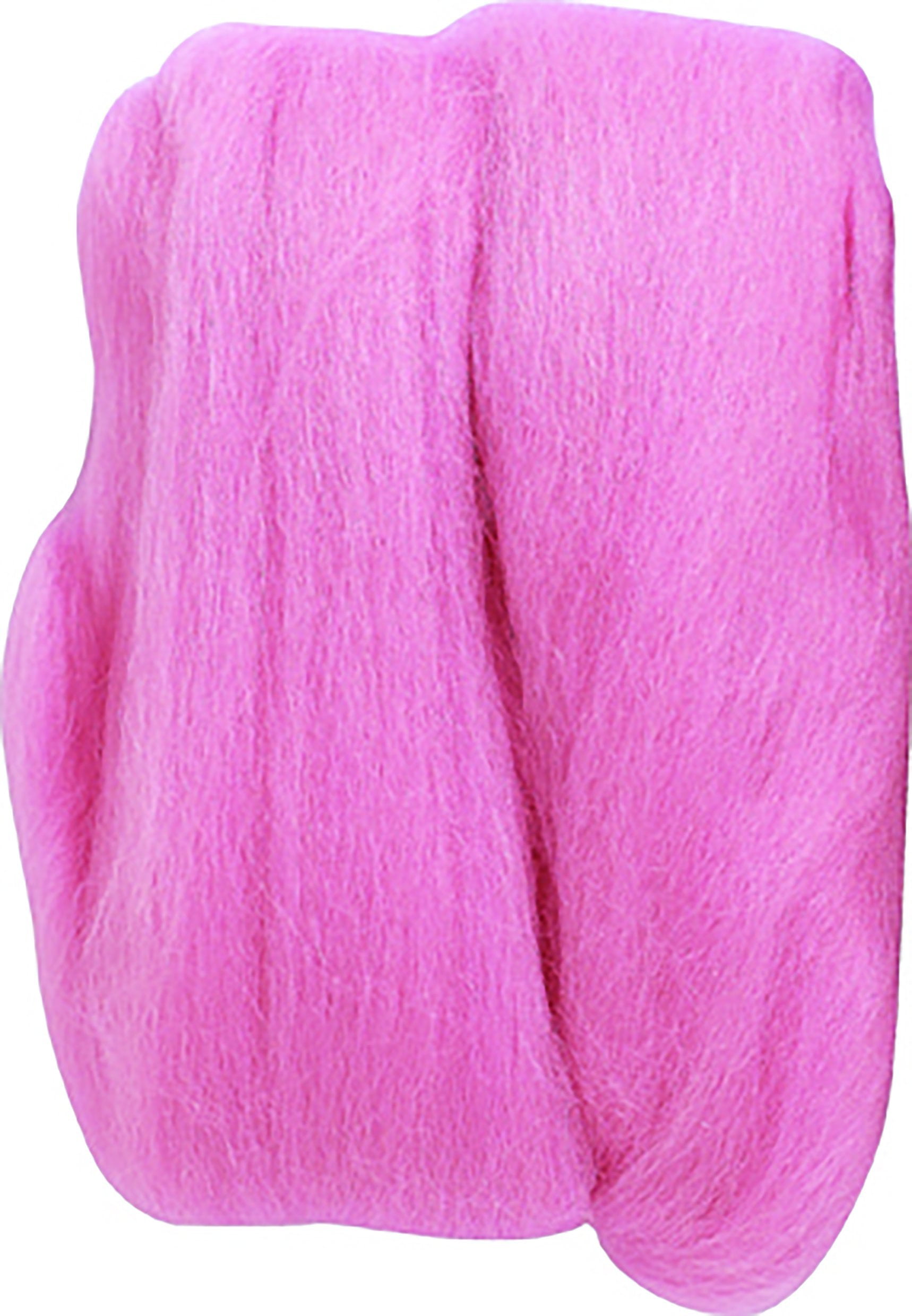 Clover Natural Wool Roving .3oz-Pink - Walmart.com