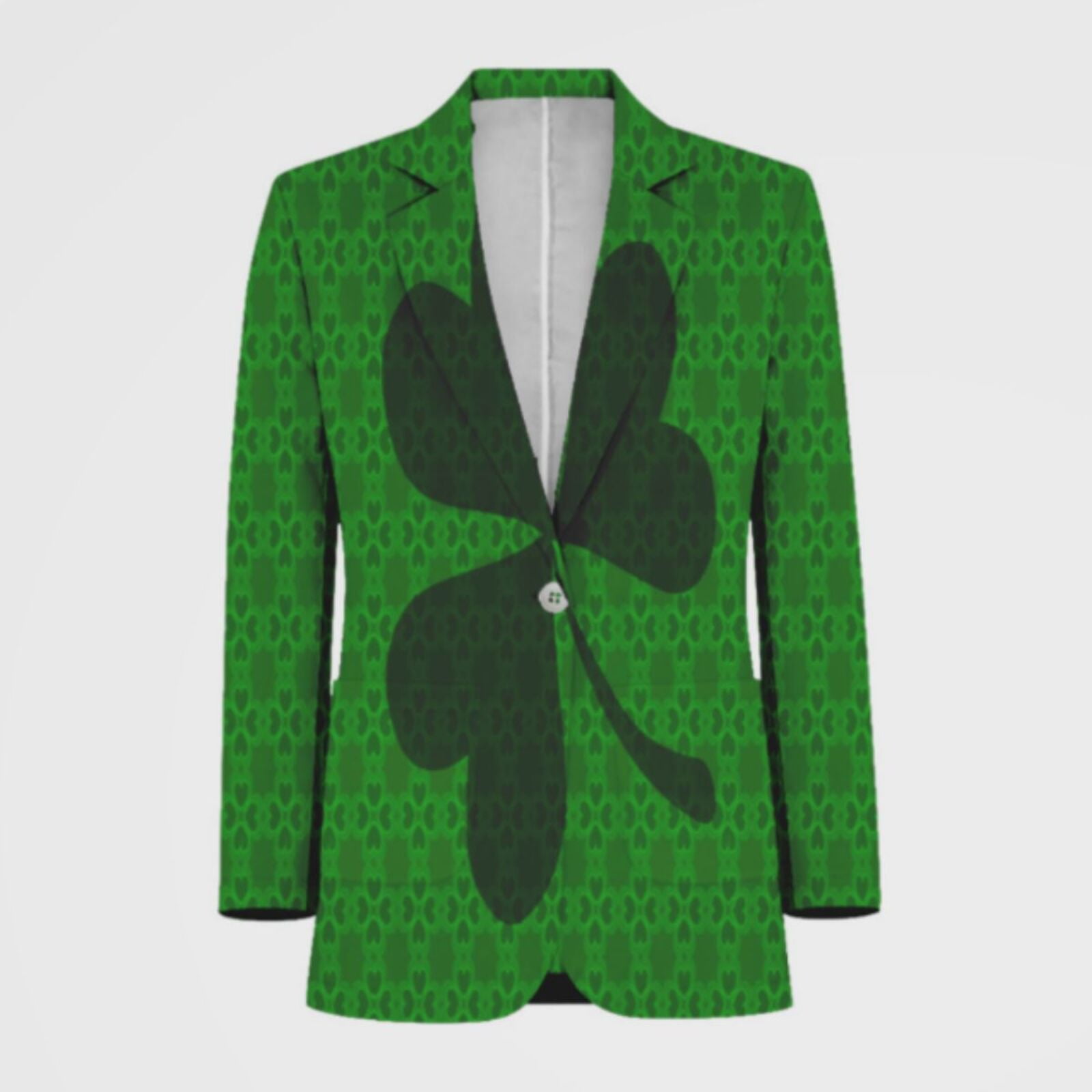Clover Pattern-01 Men Blazers Slim Clothing Summer Jacket Man Oversize ...