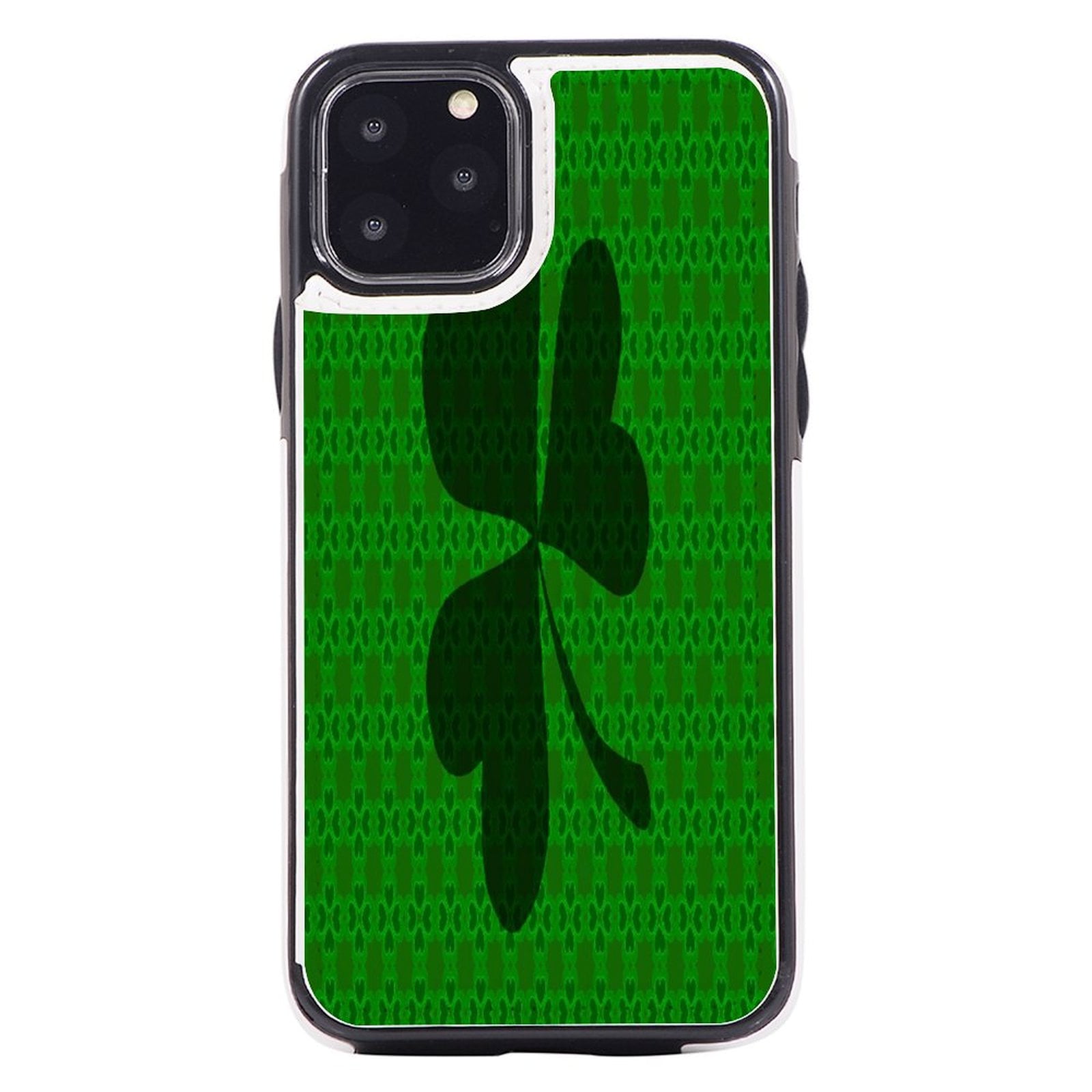 Clover Pattern Leather Wallet Case for iPhone 16 15 14 13 12 11 Pro Max ...