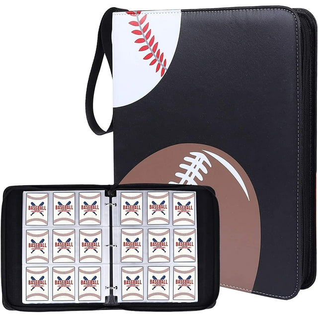 CloverCat 9 Pocket Three Ball Pocket WAterproof Trading Card Binders ...
