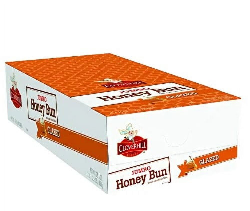 Cloverhill Bakery Jumbo Honey Bun, Glazed - 24 oz (6-Pack) - Walmart.com