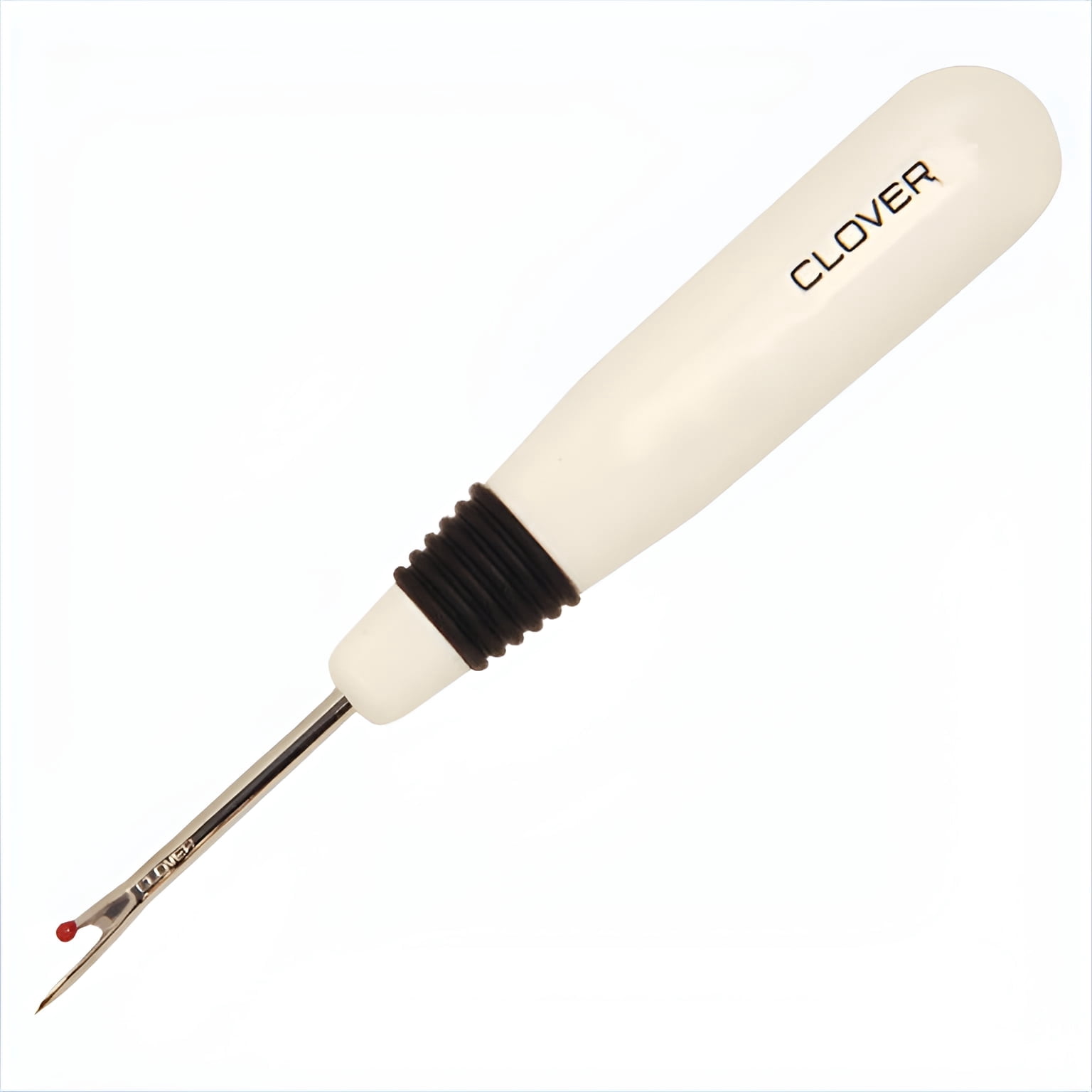 Clover White Ergonomic Seam Ripper, Fabric Rip Tool for Sewing ...