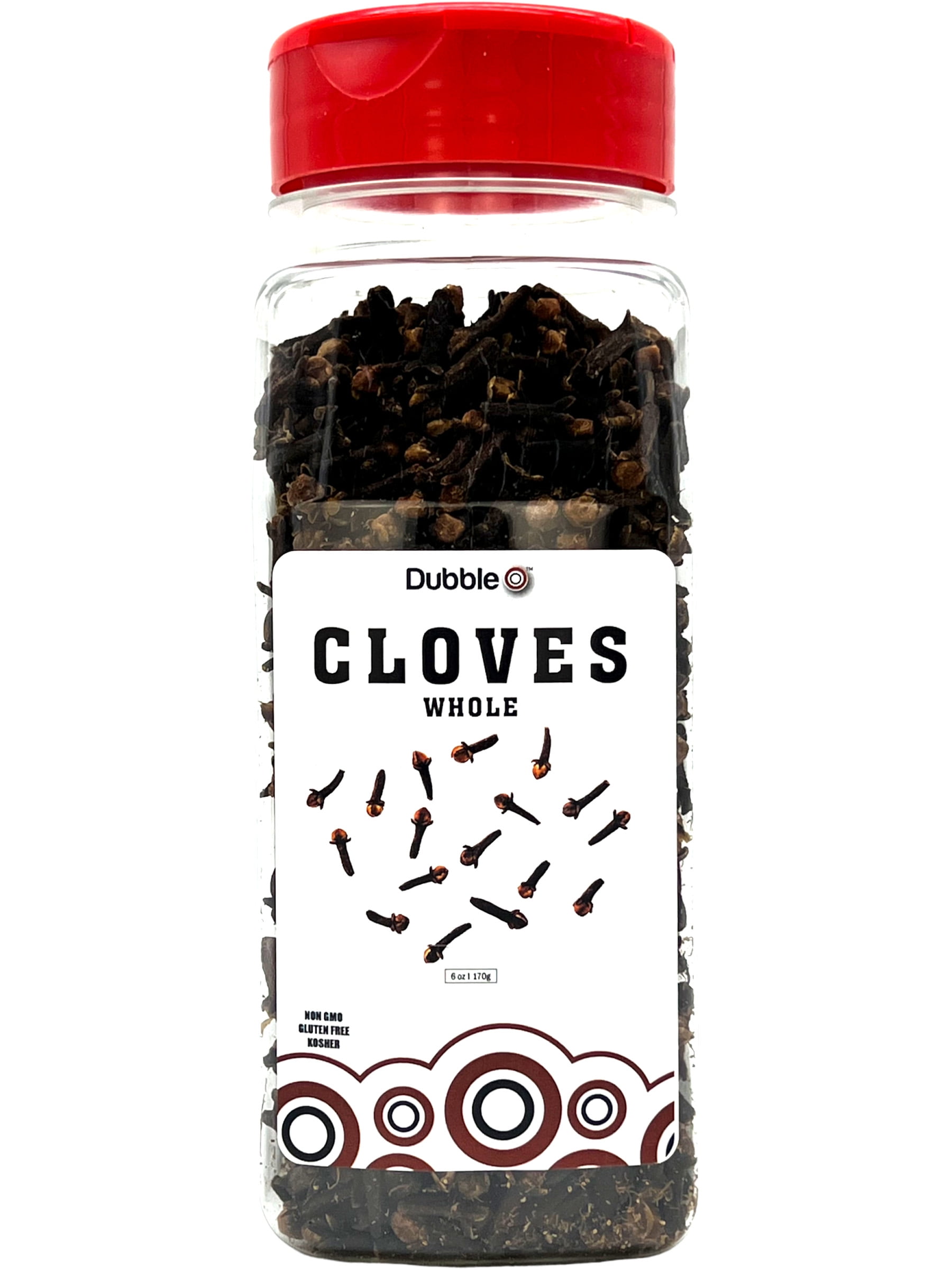 Dubble O Brand Premium Whole Cloves Spice - 7 oz. - Non GMO, Kosher, Halal, Gluten Free ...