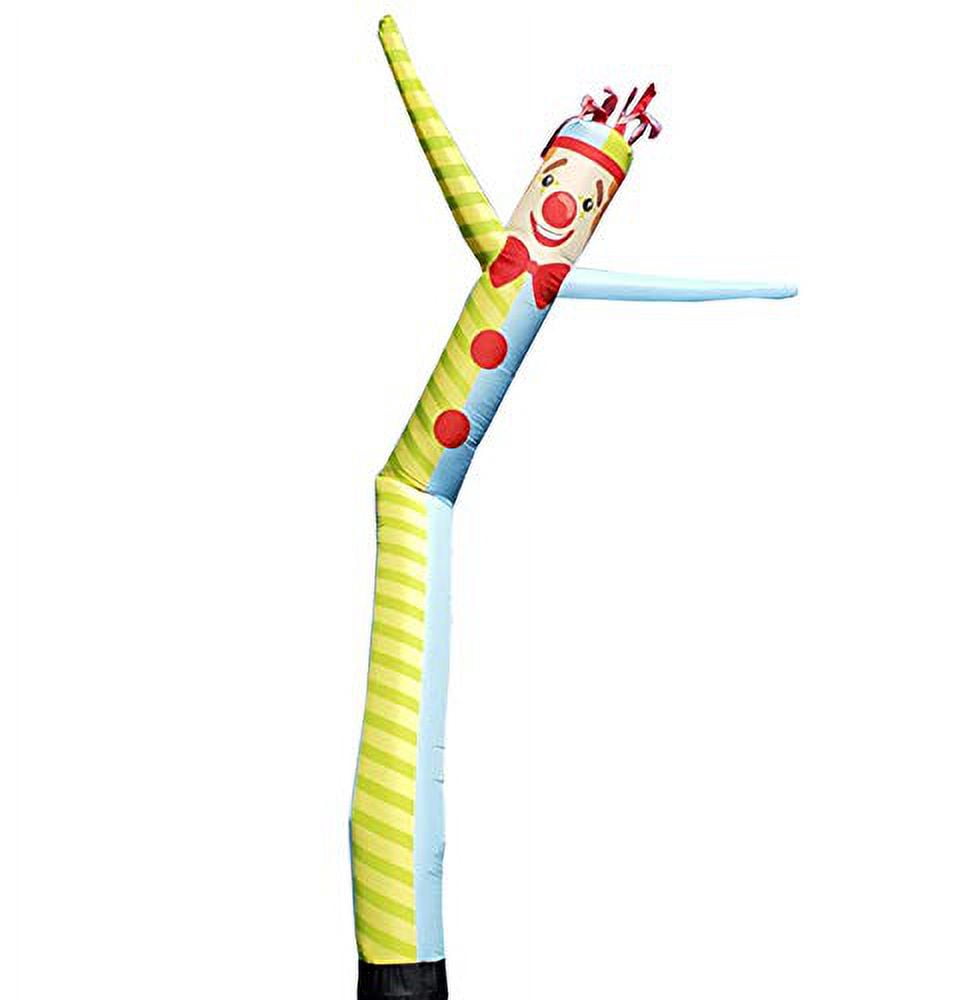 Clown 20 Foot Tall Inflatable Tube Man Air Powered Dancing Puppet Guy ...