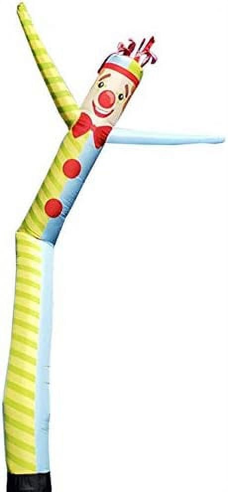 Clown 20 Foot Tall Inflatable Tube Man Air Powered Dancing Puppet Guy ...