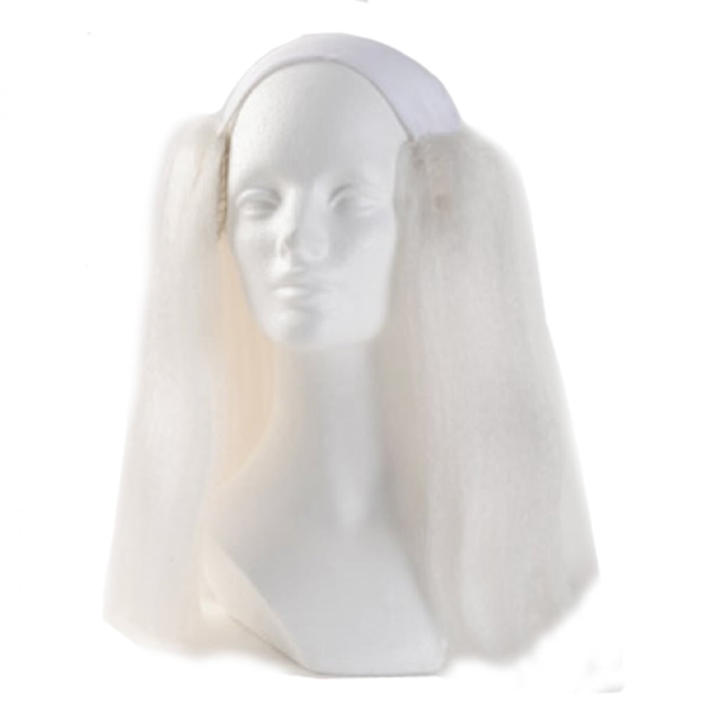 Clown Antics White Bald Clown Straight Wig - Walmart.com