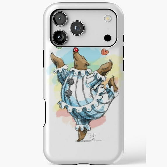 Clown Bear Juggler Circus Cartoon Phone Case Cover Compatible for ...