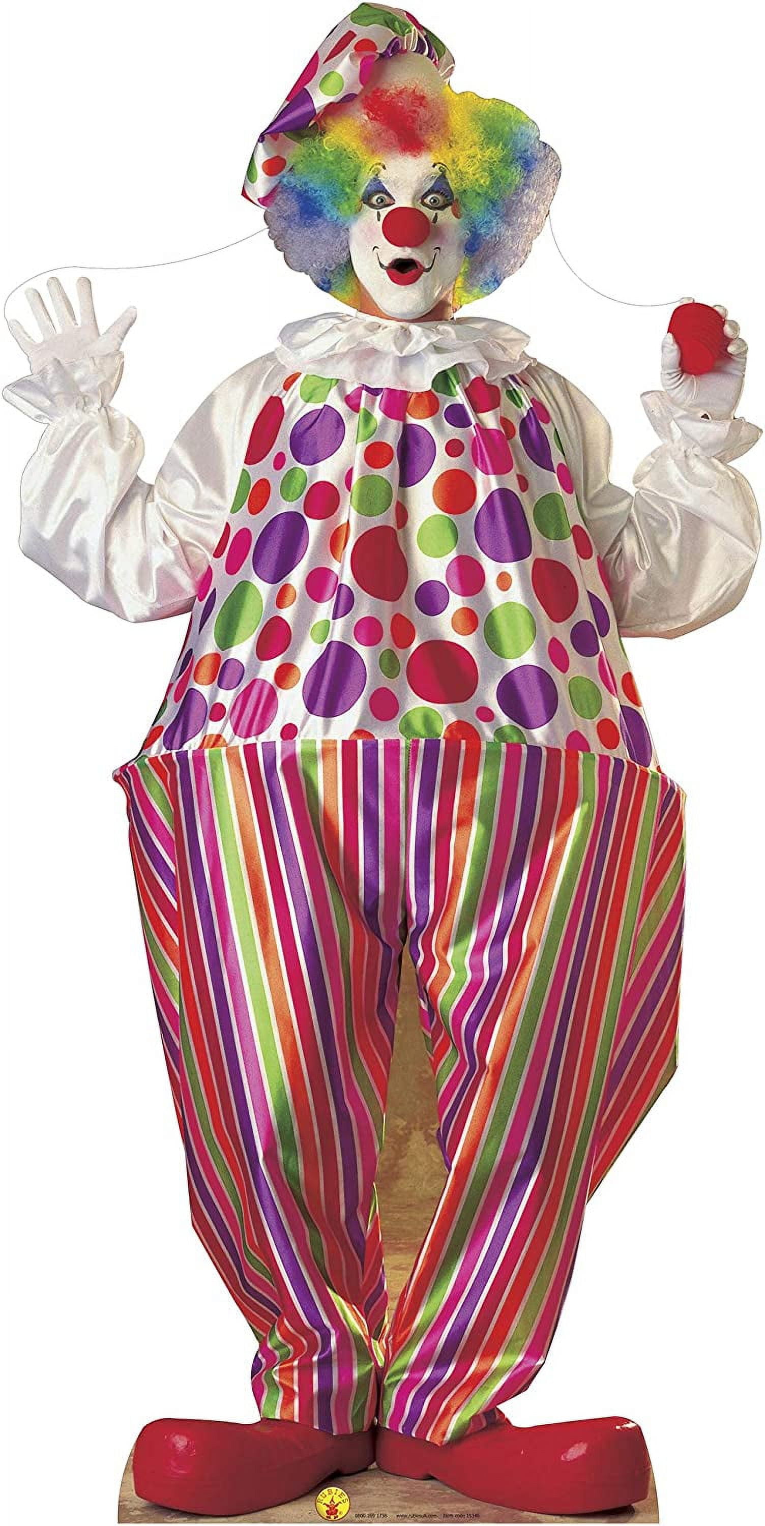 Clown Cardboard Cutout Stand-Up Party Prop Life-Size Stand-In - 72" x ...