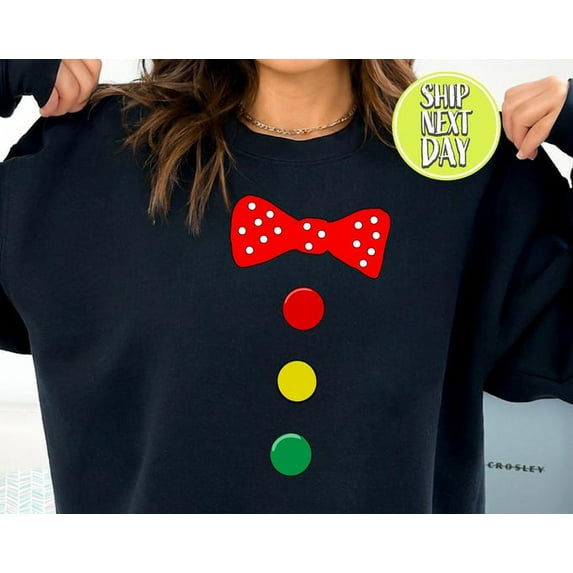 Clown Costume Circus Sweatshirt, Clown Lover Shirt, Carnival Sweater ...