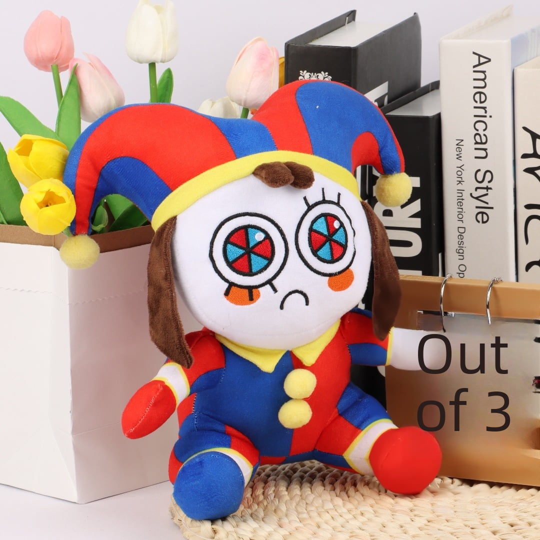 Clown Digital Cyber Circus Cartoon Plush Doll - Walmart.com