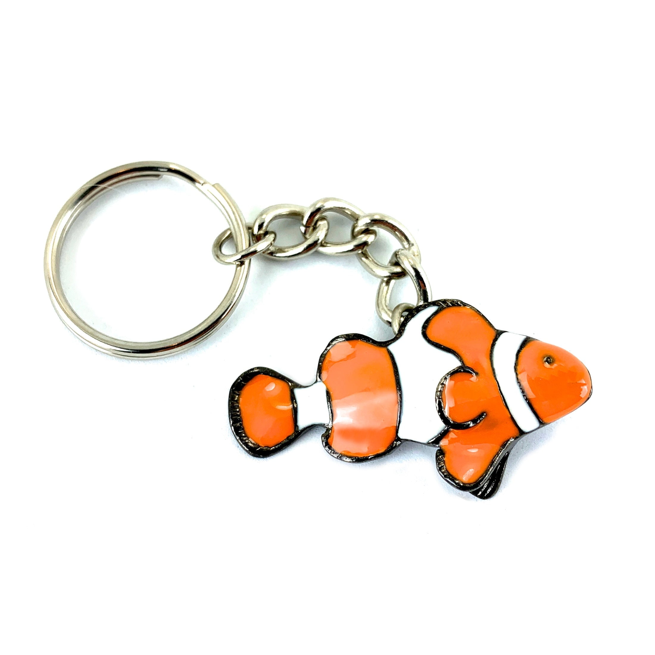 Clown Fish Keychain for Women and Teens-Key Chain Gift for Women, Clown ...