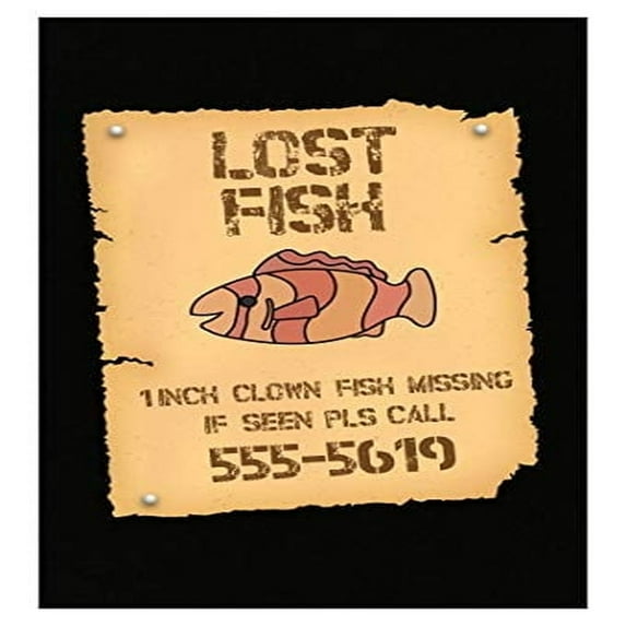 Clown Fish Poster - Wall Decor for Unique Home Styling Gift - Walmart.com