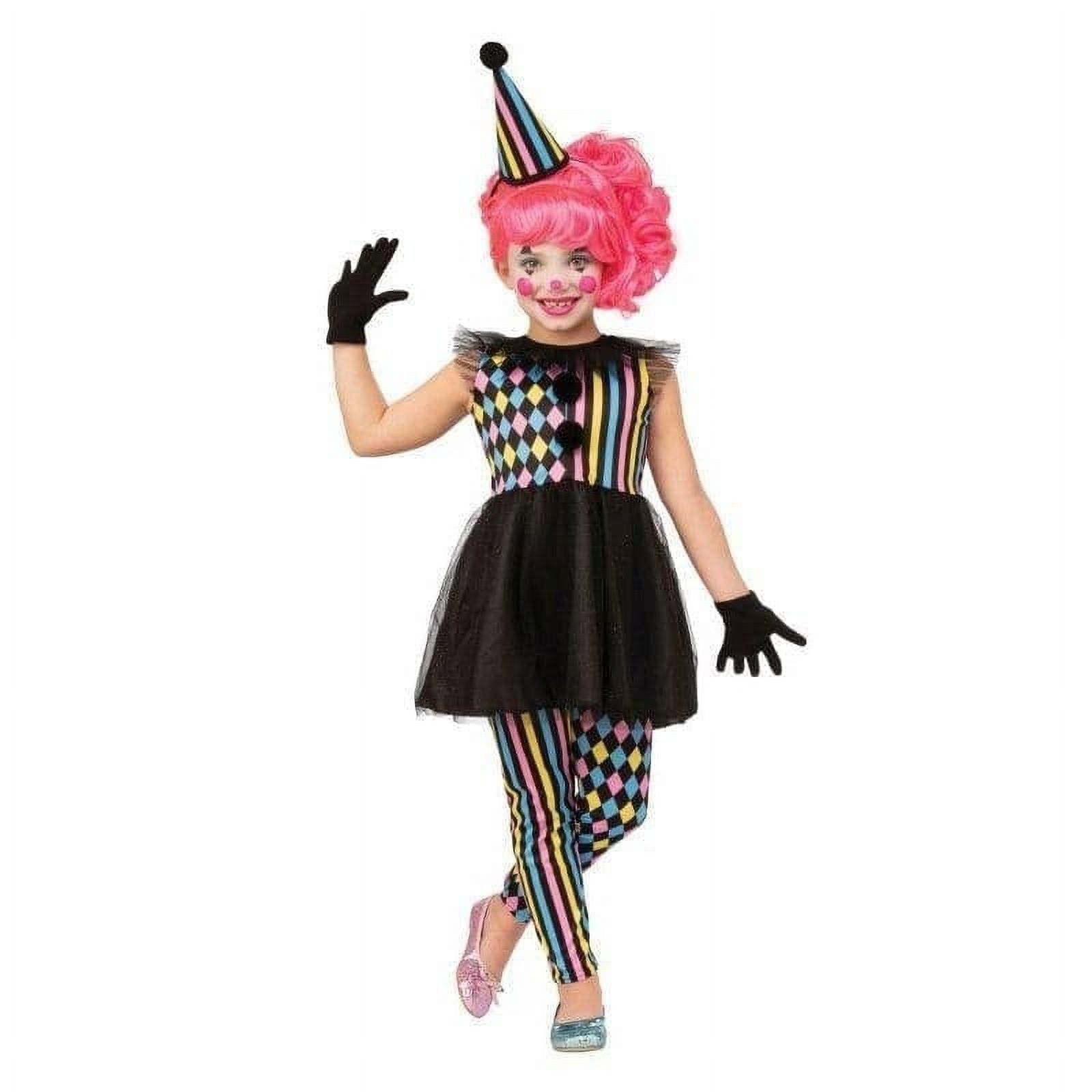 Clown Girl (Quarter Sawn) Childrens Costume - Walmart.com