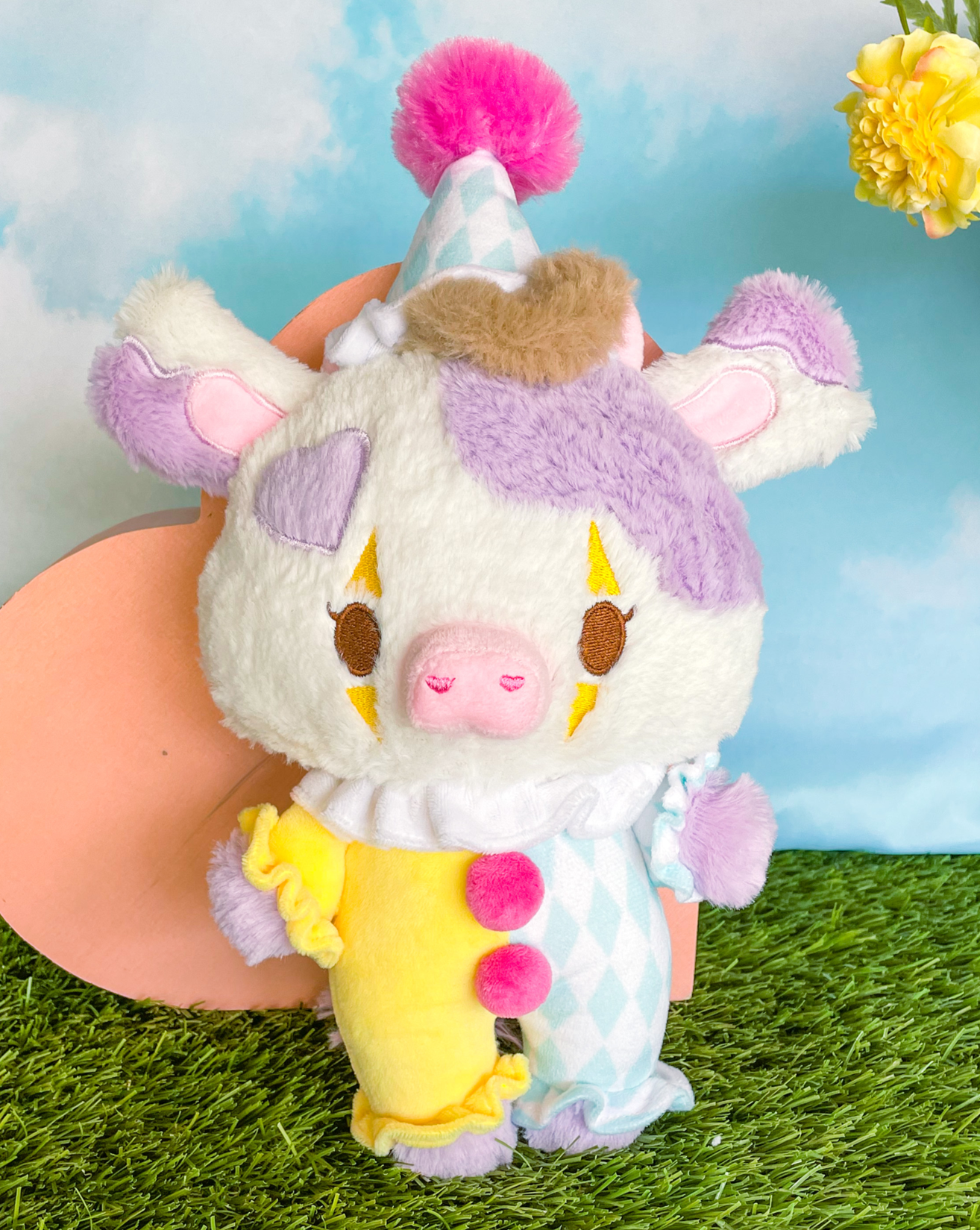 Clown Jolene the Cow Plushie - Walmart.com