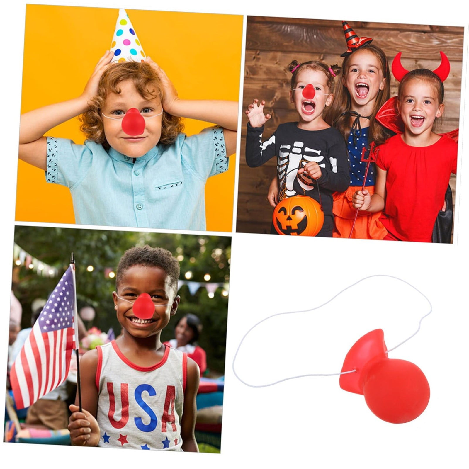 Clown Nose Dress Up Circus Dress Up Clown Prop Nose Clown Dress Party Supplies Carnival Circus ...