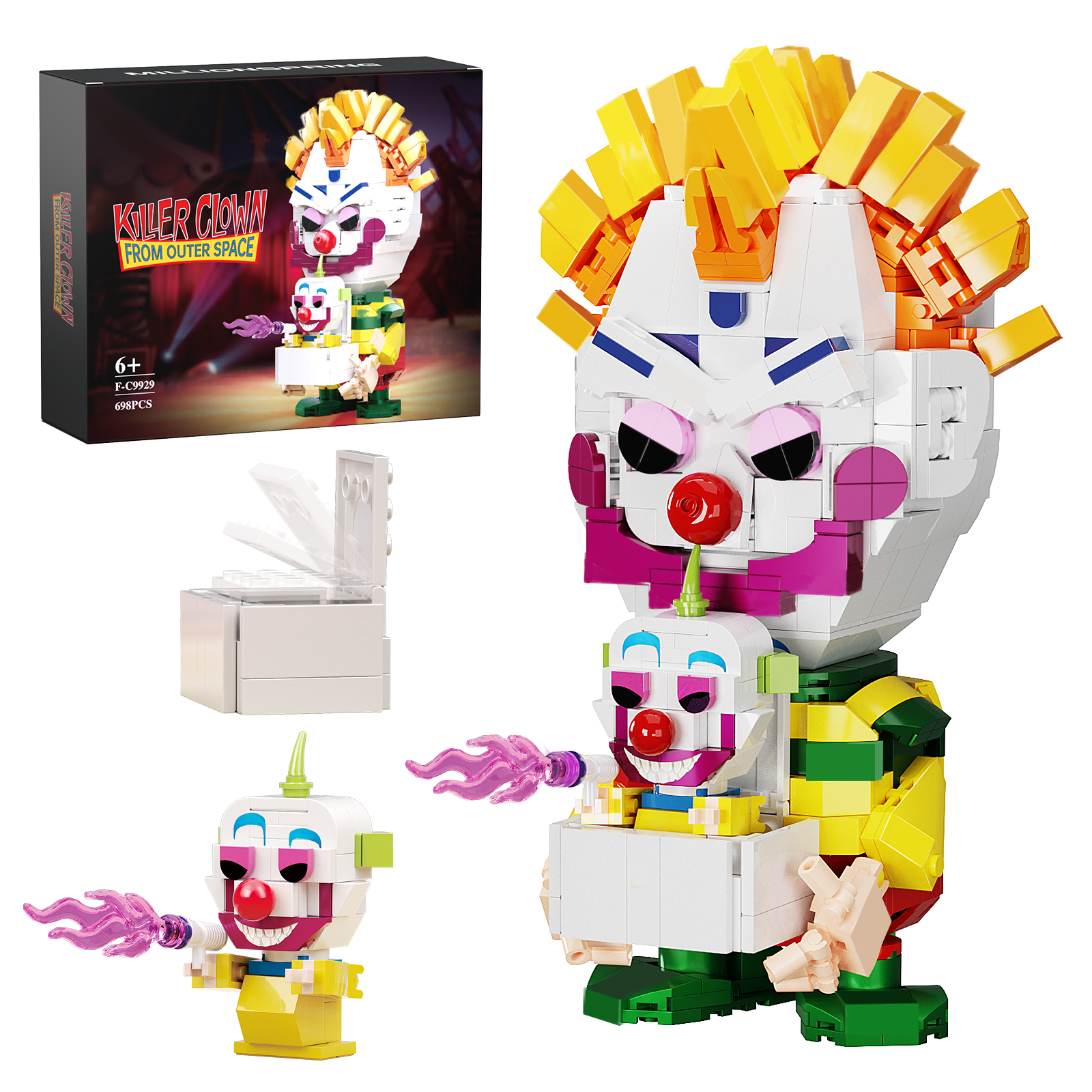 Outer Space Killers Building Blocks Kit for Indoor Play - Walmart ...