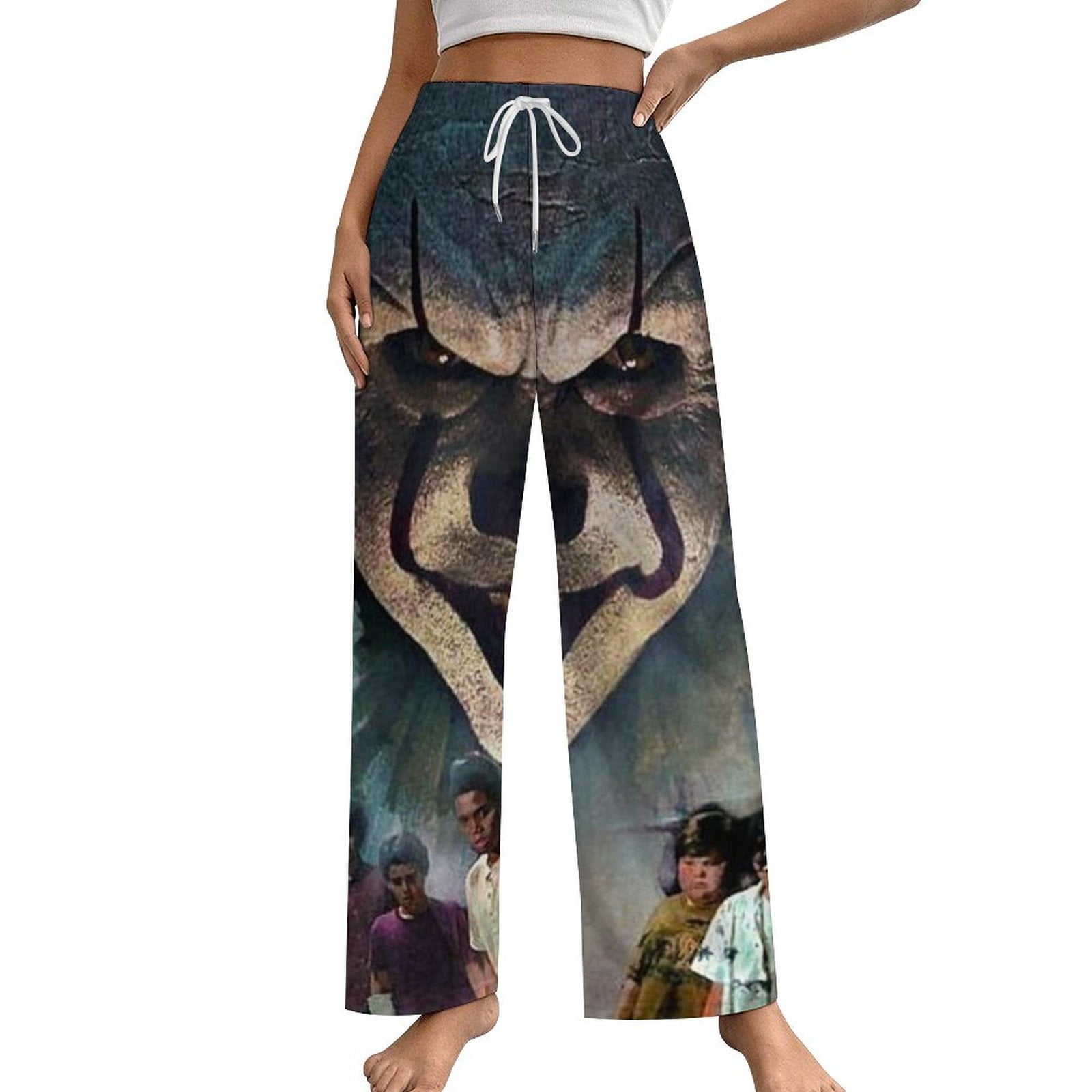 Clown Pennywise It Home Pajama Pants For Womens Comfortable Soft Lounge ...