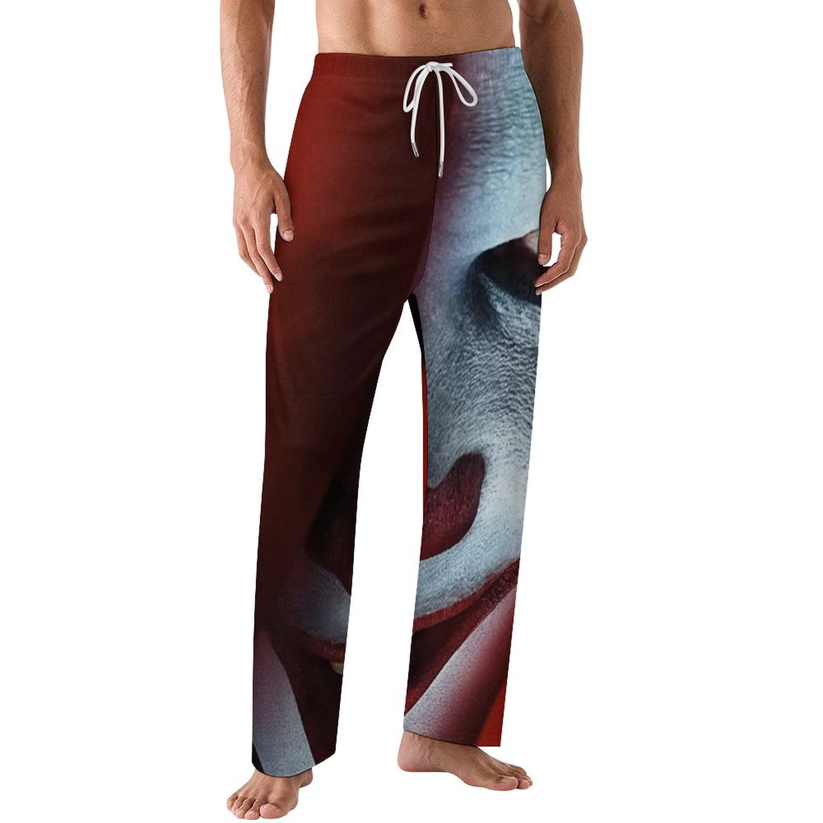 Clown Pennywise Mens Pajama Pants Cozy Soft Lounge Sleep Pajamas Pants ...