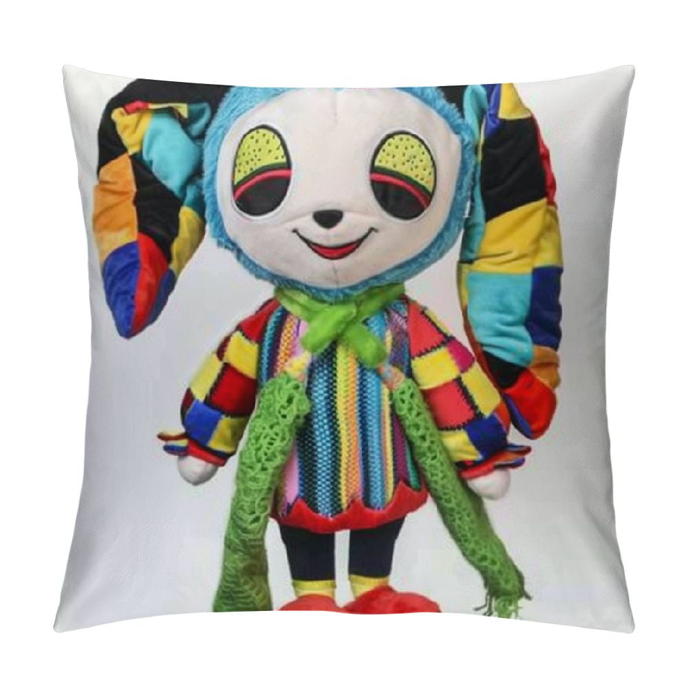 Clown Plush Toy Demon Plush Plushies Figure Stuffed Animal Pink Pig ...